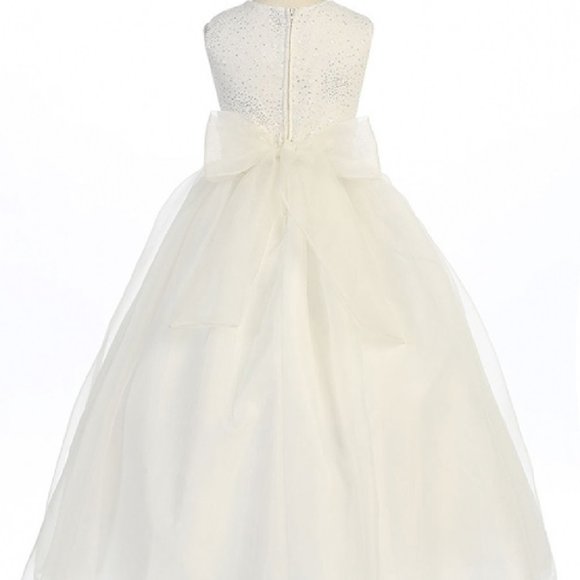 Bny Corner | Dresses | Big Girl Full Length Skirt Mesh Sparkling Top ...